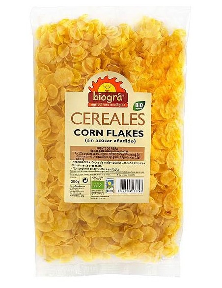 Corn Flakes Sin Azúcar Biogra 250gr